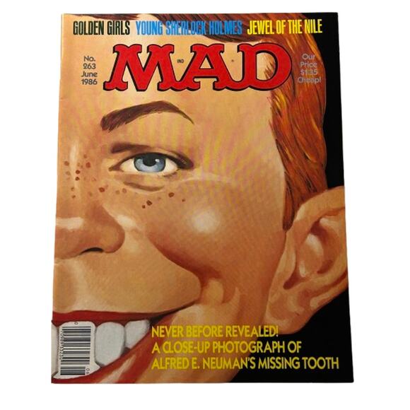 Mad Magazine | Other | Mad Magazine Never Before Revealed June 986 ...